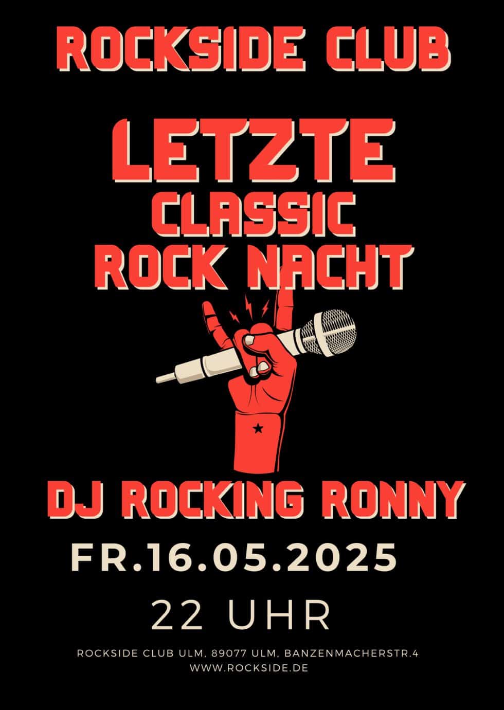 Veranstaltungen | Rockside Ulm