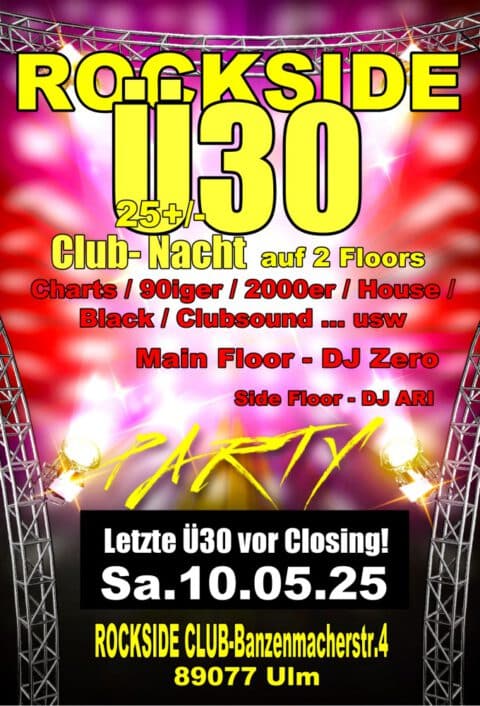 Veranstaltungen | Rockside Ulm